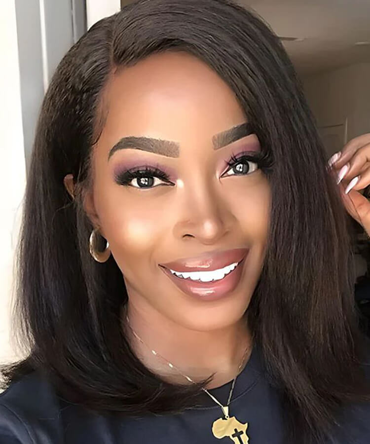 9x6 Parting Max Swiss HD Lace Front Kinky Straight Wigs Pre Everything ...